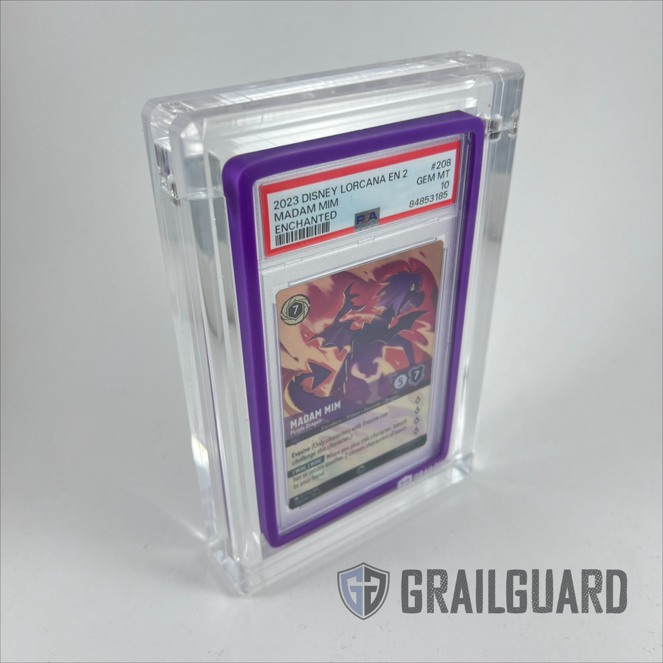 Graded Card Premium Acrylic Magnetic Ultra Thick Display Case PSA CGC ...