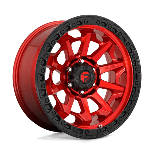 Fuel D695 Covert Candy Red Black Bead Ring 1-Piece Rim: 16x8, 6x139.7 ...