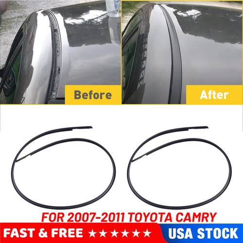 1 Pair Roof Drip Molding 75556-06030＆75555-06030 US Fits Toyota Camry ...