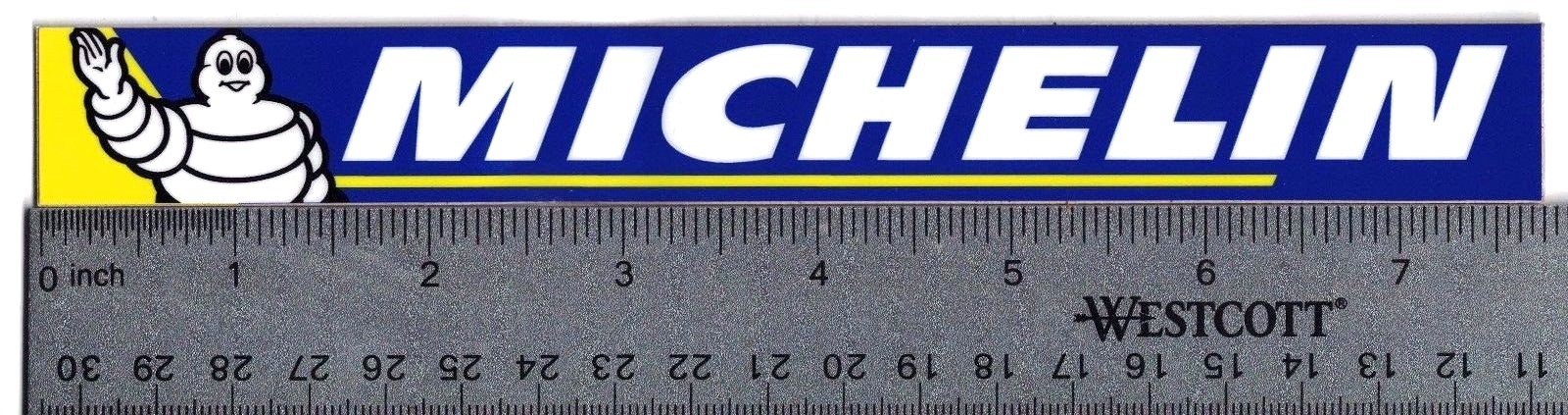 MICHELIN DECAL Factory Effex Michelin 8 in x 1 in Racing Motorcycle ...