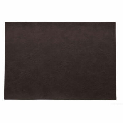 ASA Selection vegan leather placemat Black Coffee place mat PU leather ...
