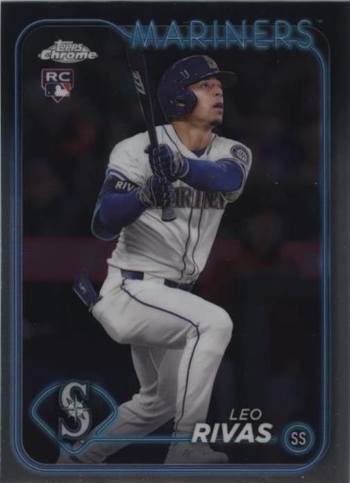 2024 Topps Chrome Update Series - Leo Rivas #USC76 (RC) for sale online ...