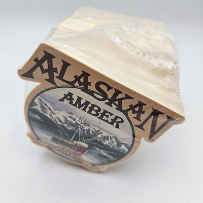 Alaskan Amber Alt Style Beer Bar Coasters, 62 count per sleeve, New in ...