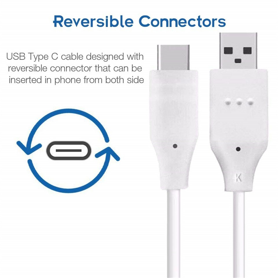 Original LG Rapid Fast Wall Charger +Type C Cable For LG G5 G6 G7 G8 ...