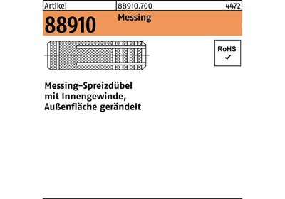 Reyher Cheville métallique R 88910 | eBay