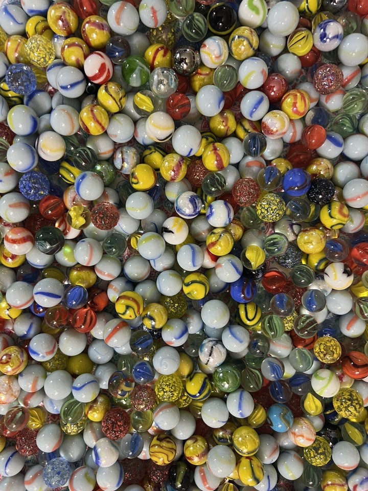 marbles 2 pounds 200 pieces | eBay