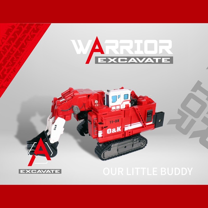 In Stock Mechanical Team MT-07 Scorpion Overload MT-08 Excavate Figure ...