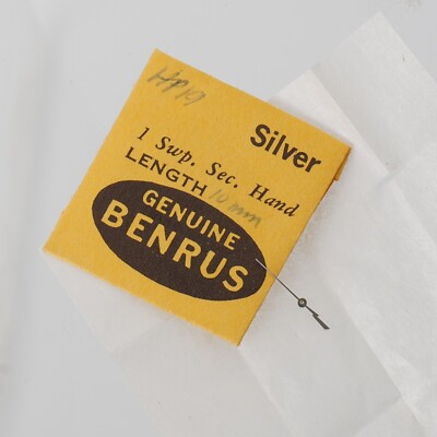 Benrus HP19, ESA 9200 Watch Seconds Hand Part Silver 7mm Watchmakers ...