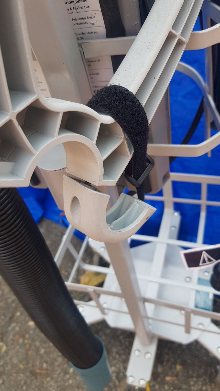 HOVERTECH HOVERMATT HTAIR1200-A AIR TRANSFER SYSTEM PUMP with cart | eBay