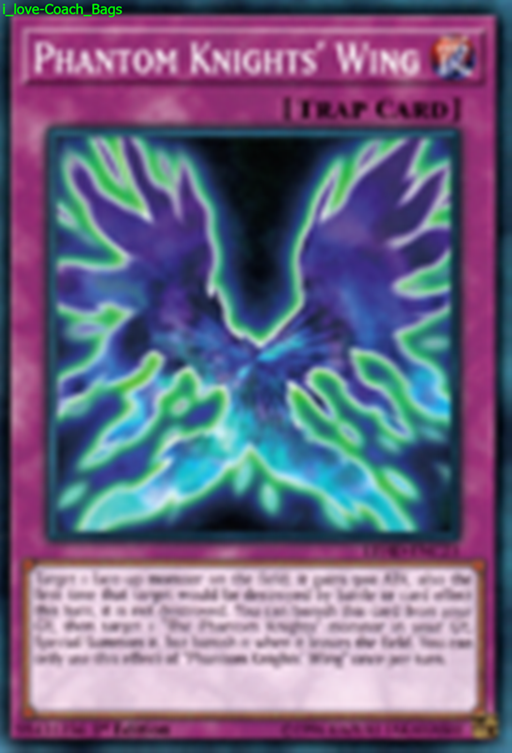 Phantom Knights' Wing LEHD-ENC23 X 1 Mint YUGIOH Normal Trap Card | eBay