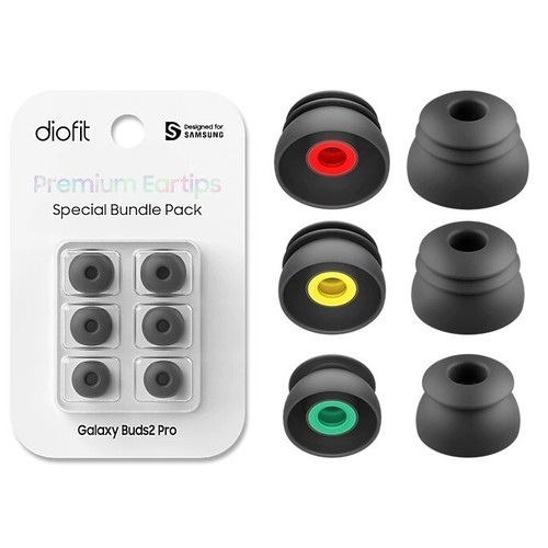 diofit Galaxy Buds2 Pro Premium MULTI FLANGE Eartips S/M/L Samsung ...