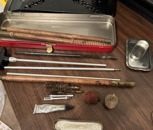 Outers Gunslick Rifle Kit 30 Cal Cleaning Kit VTG in Metal Case | eBay