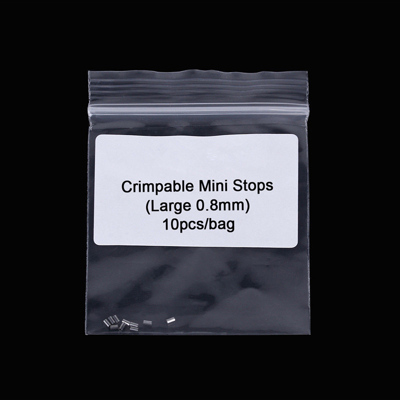 10 Pcs Dental Orthodontic Crimpable Hook Mini Stop Stopper Large Size 0 ...