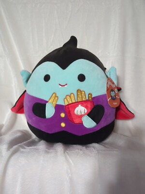 Squishmallow Vince The Vampire With Garlic Fries 12" NWT | eBay