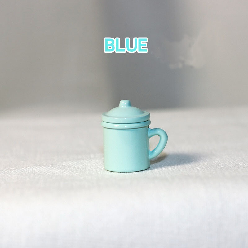 3PC 1:12 Scale Dollhouse Miniatures Office Milk Cups Metal Kitchen ...