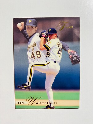 1993 FLAIR #118 TIM WAKEFIELD ROOKIE NM-MT MLB BASEBALL CARD | eBay