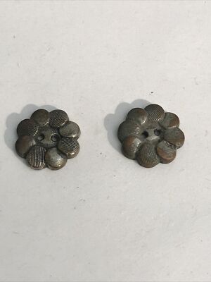 Buttons - Silver Plate