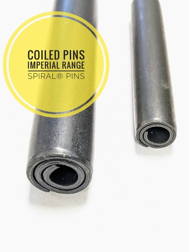 Coiled Pins, Spirol ® Pins Spiral 1/8" Diameter | eBay UK