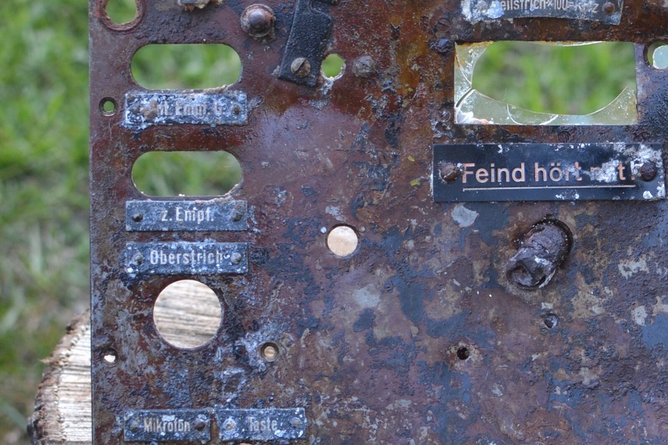 WW2 Original German Panzer Tank, Radio Receiver, From Battle Of Kurland ...