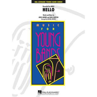 Hal Leonard Hello - Young Concert Band Series Level 3 arranged by ...