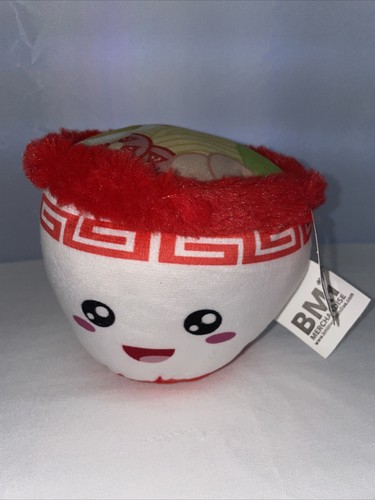 BRAND NEW BMi Merchandise Plush Pals Poke Bowl Ramen Noodles 5” | eBay