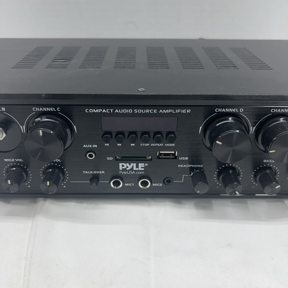 Parts PYLE PTA62BT.5 - Bluetooth Home Audio Amplifier, 6-Ch. Audio ...