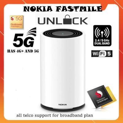 NOKIA High Speed 5G/4G Router 5G Modem 5G gateway AU Plug (5G-24W-A ...