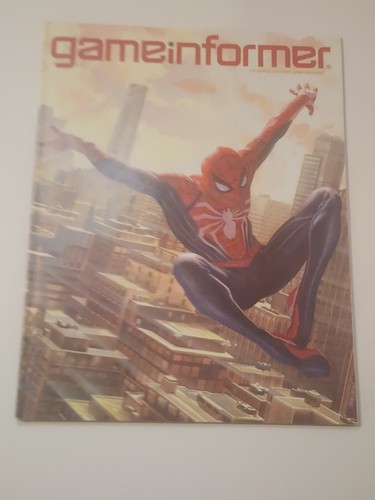 GAMESTOP GAME INFORMER MAGAZINE # 301 Peter Parker Spiderman - Apr 2018 ...