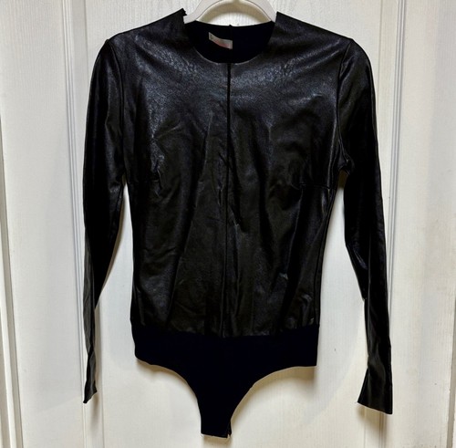 Women’s Commando Black Body Suit High Compression Size Medium | eBay