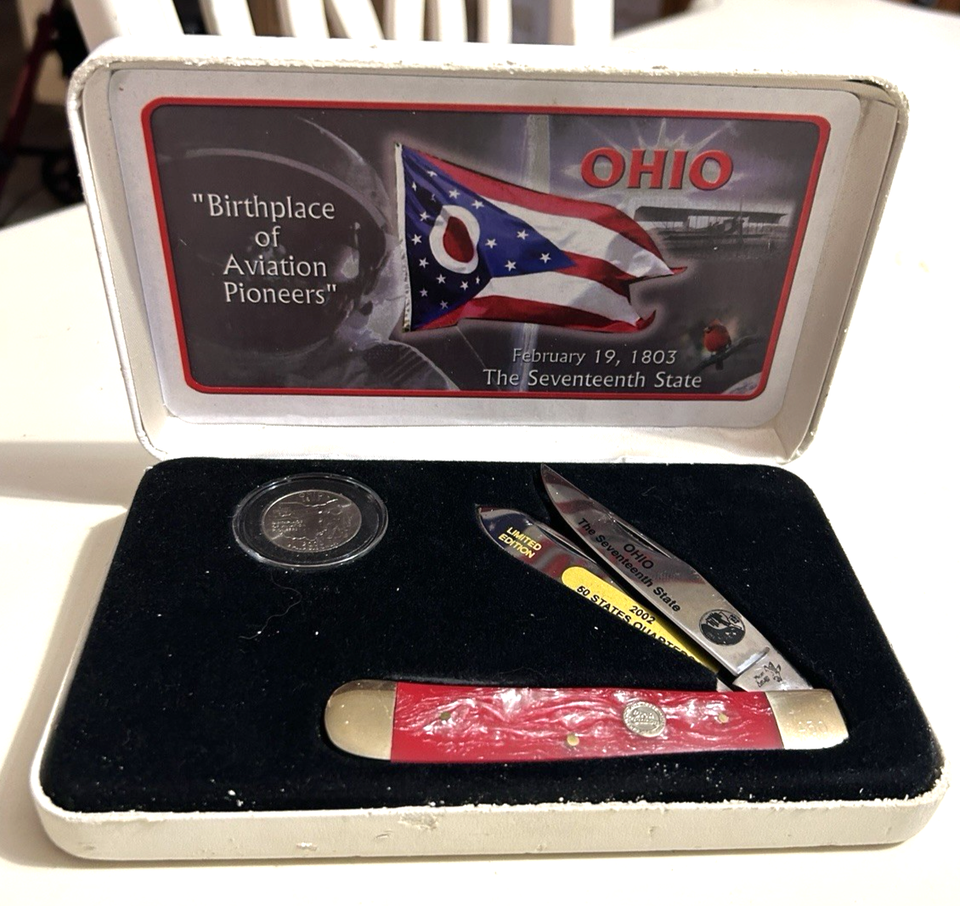 Ohio 17th State Pocket Knife State Coin Boxed Set | eBay
