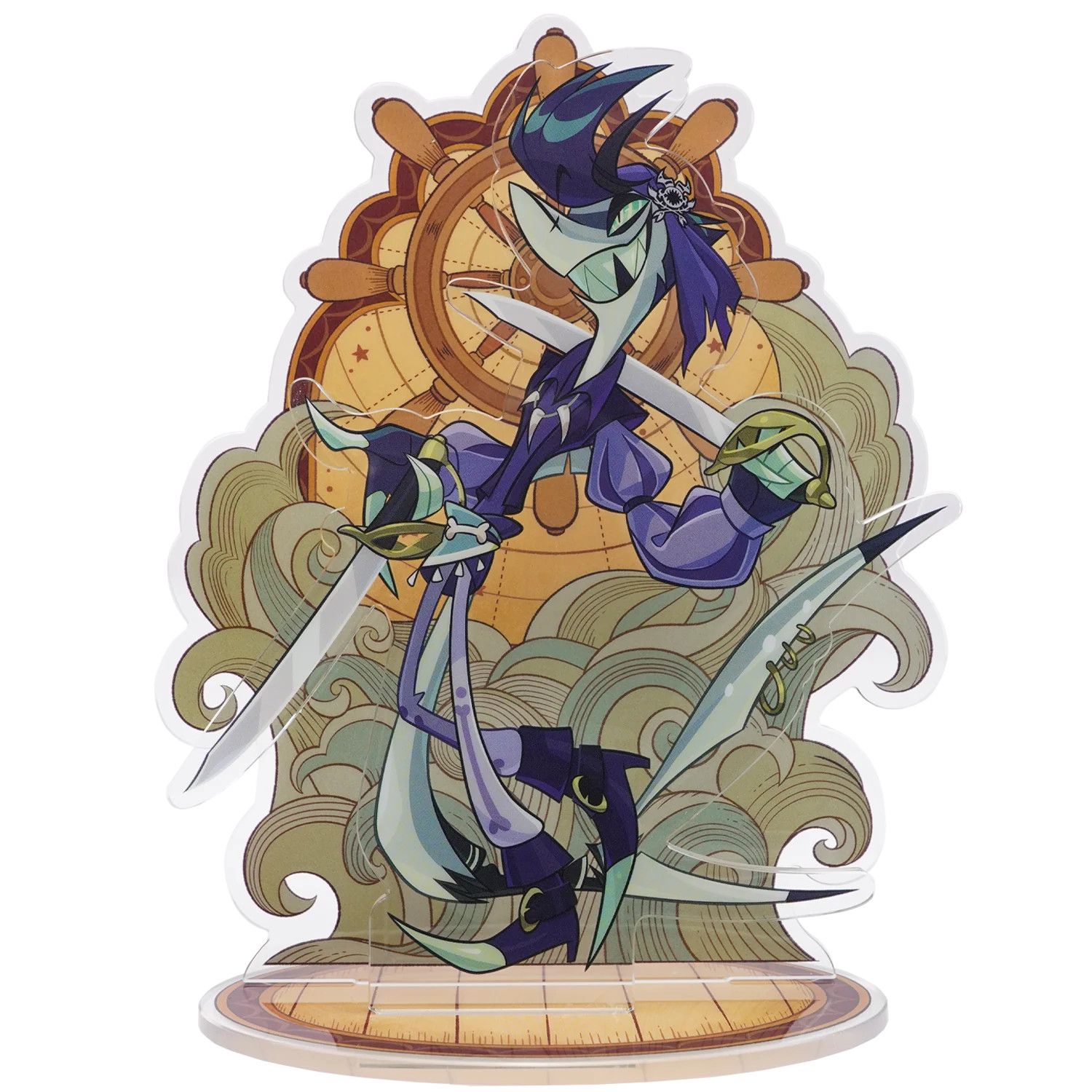 Chaz Pirates Summer Standee - Vivziepop Helluva Boss Hazbin Hotel | eBay