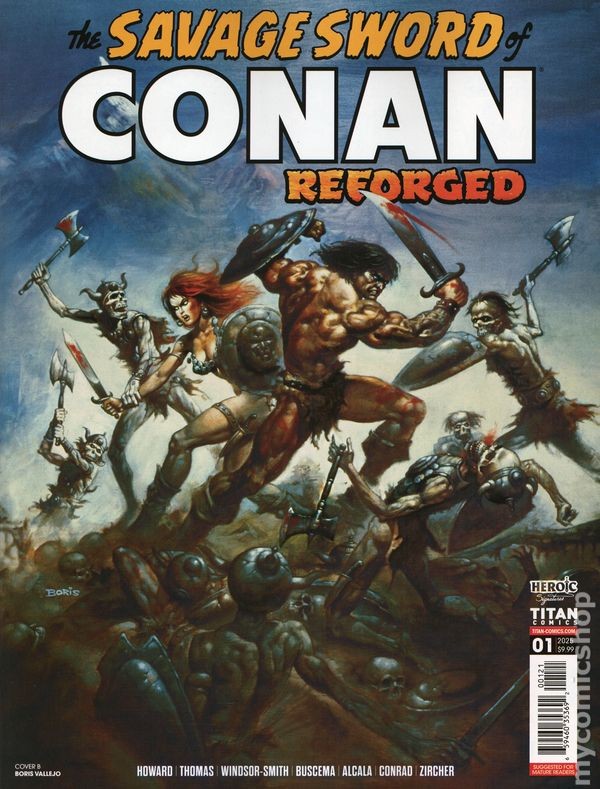 Savage Sword of Conan Reforged 1B NM 2025 Stock Image | eBay