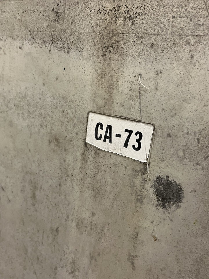 CA ‘73 PALO ALTO HWY 82 ‘EL CAMINO REAL’ Button Copy Sign RARE VINTAGE ...