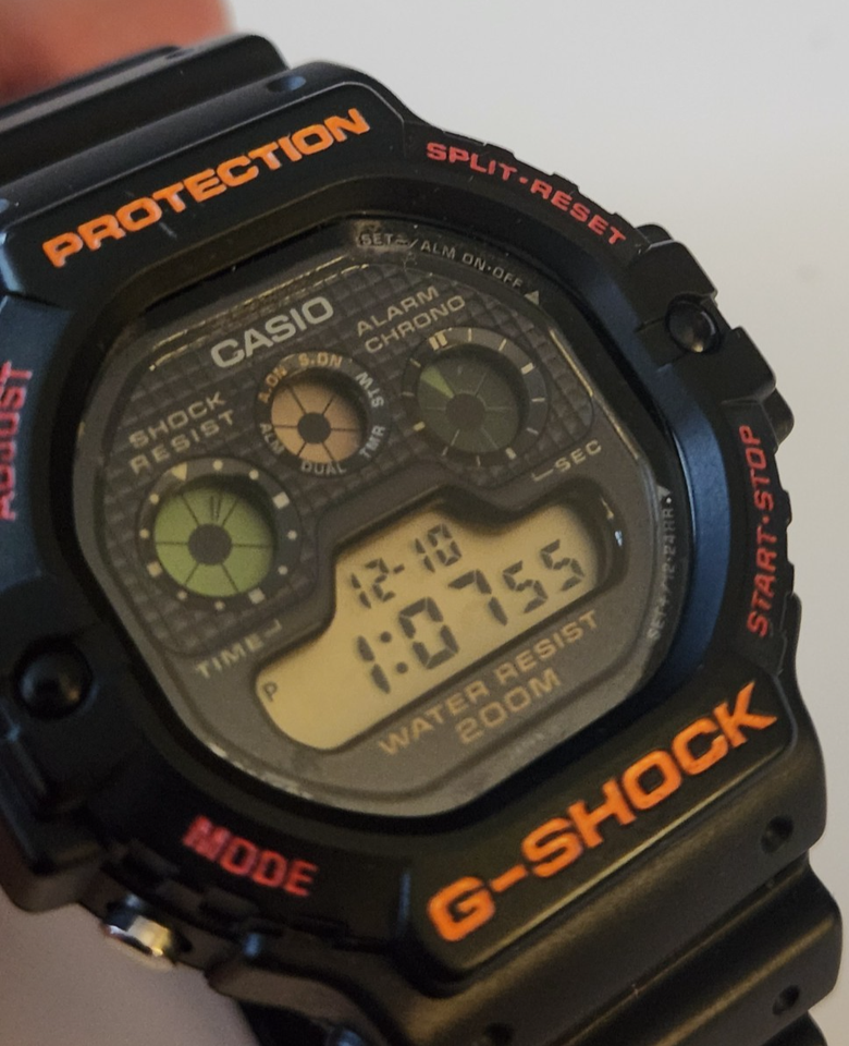 Casio DW-5900 Module 914- Original 1990 Edition "Triple Eye" Model. | eBay
