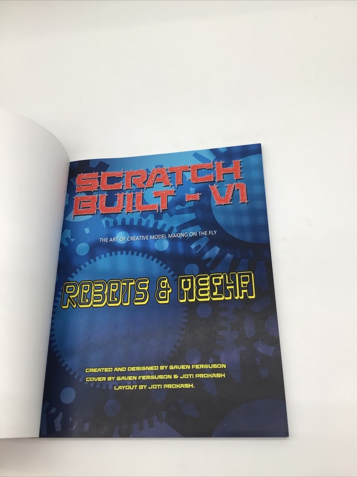 Scratch Built-V1: Robots & Mecha by Gaven Ferguson JMK | eBay