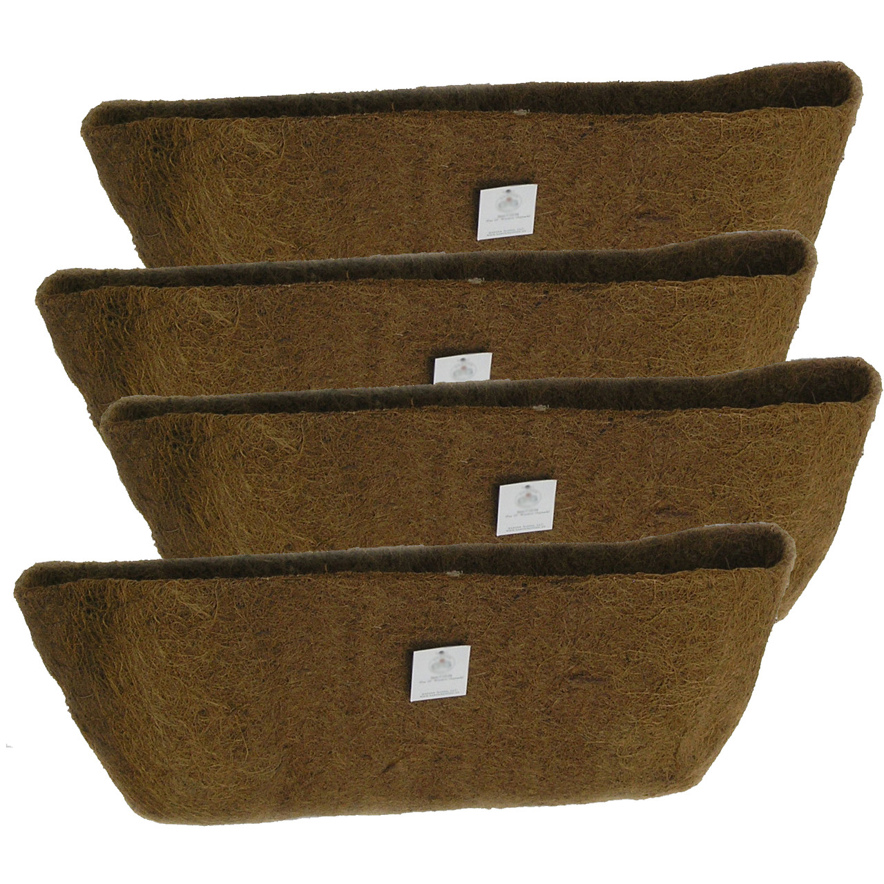 30" Long Molded Coco Fiber Replacement Liners for Window Hayrack ...