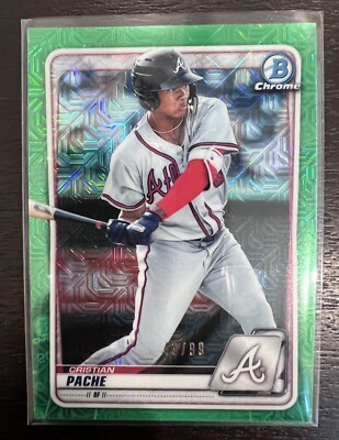 2020 Bowman Chrome Christian Pache Green Refractor #43/99 | eBay