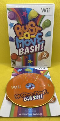 📦 Bust-A-Move Bash! (Nintendo Wii, 2007 w/ Manual, Tested, Works Great ...