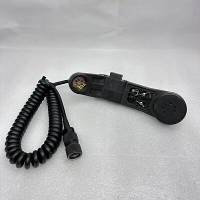 Missing Cover Plate & Mic Cover H-250 US Military NATO Radio Handset U ...