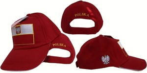 Poland Polska Eagle Flag Red baseball hat cap 3D embroidered RUF | eBay