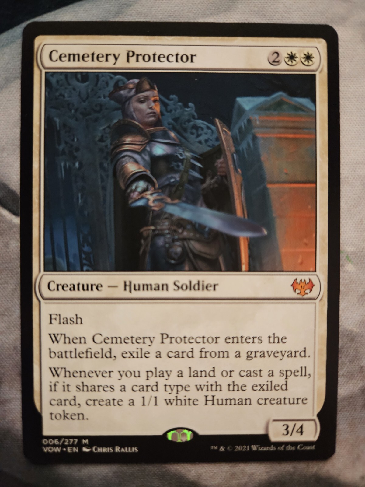 MTG Cemetery Protector Innistrad: Crimson Vow 006/277 Regular Mythic ...