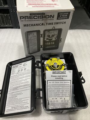 CD101 PRECISION MECHANICAL TIME SWITCH 40AMP 1000VA NEW | eBay