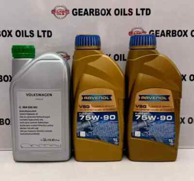 VW GOLF DSG 7 SPEED DQ200 AUTOMATIC GEARBOX FLUID AND MECHATRONIC OIL ...