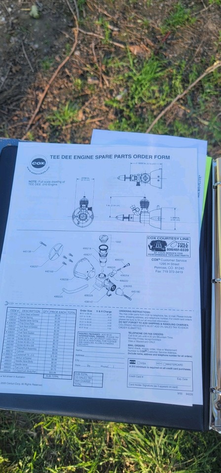 Ultra Rare Cox .010 Throttle Control engine | eBay