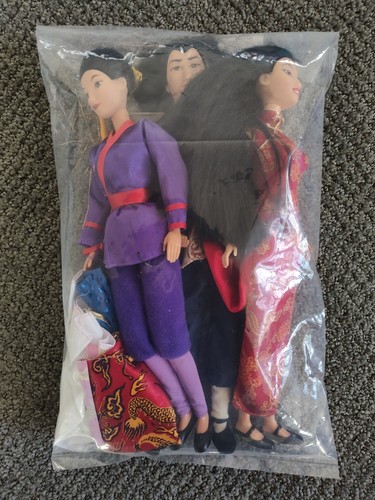 Three Disney's Mulan Secret Hero Dolls. Mattel 1997. | eBay