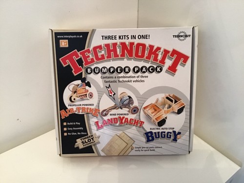 TECHNOKIT 3 Kits in 1 Timber Slot / Air-Trike / Land Yacht / Buggy ...