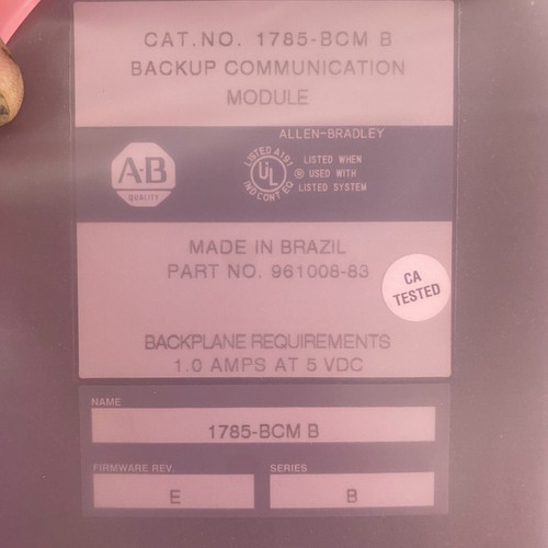 NEW Allen Bradley 1785-BCM/B PLC-5 Remote I/O Comm Module | eBay