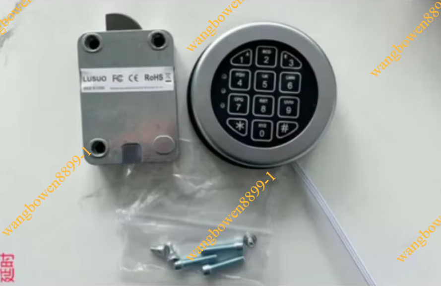 1set Safe Electronic Lock Solenoid Lock & 2 Master Key Override W ...