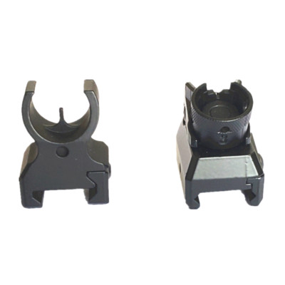 Tactical Metal Low Profile Front & Rear Sight Set Picatinny Diopter ...