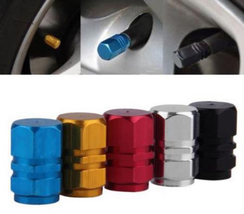 8Pack Aluminum Car Tire Valve Caps Tyre Valve Stem Cover Air Dust Wheel ...
